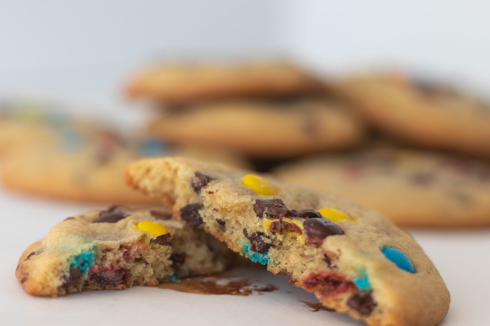 The Kollee Kitchen | M&M Chocolate Chip Cookies