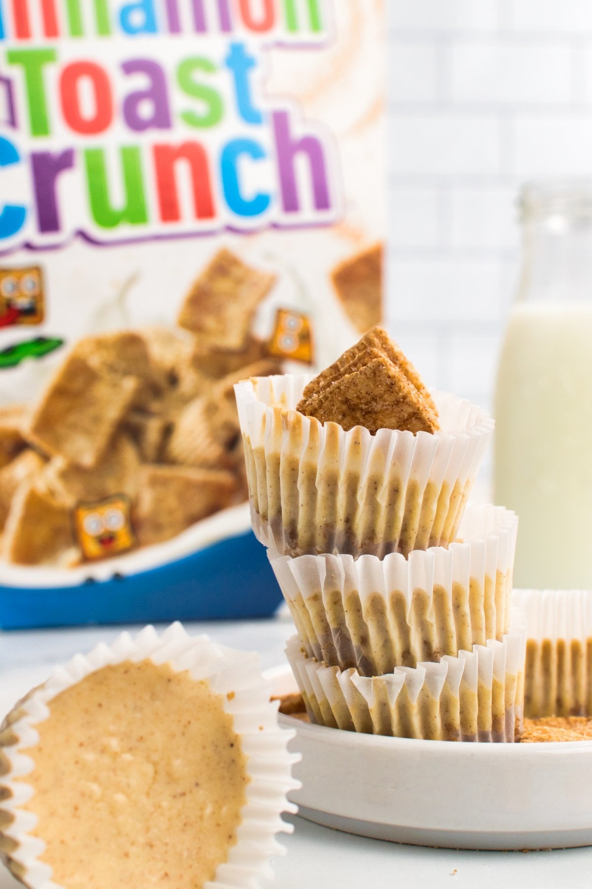 The Kollee Kitchen | Cinnamon Toast Crunch Cheesecake Bites