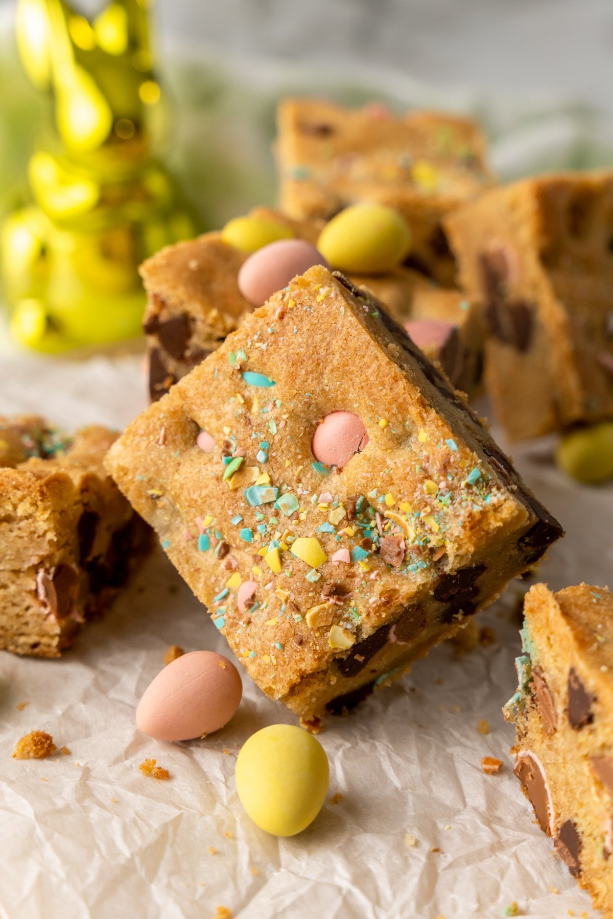 The Kollee Kitchen | Mini Egg Cookie Bars