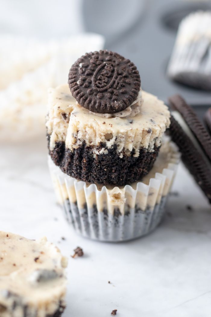 The Kollee Kitchen | Mini Oreo Cheesecake Bites