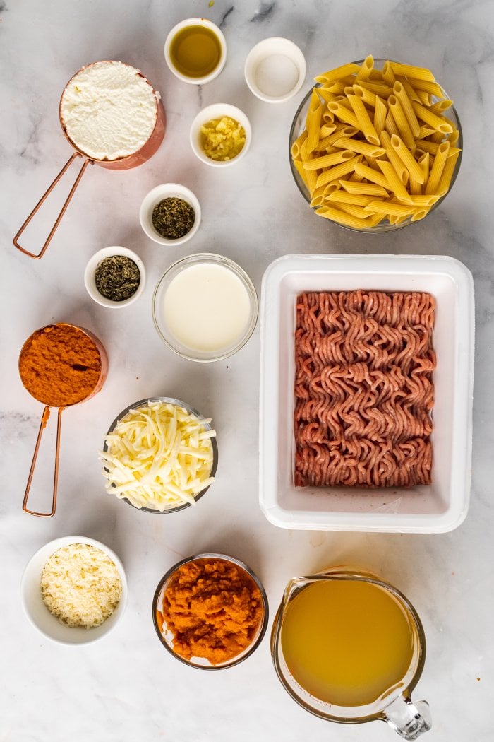 The Kollee Kitchen | One Pot Pumpkin Ricotta Pasta