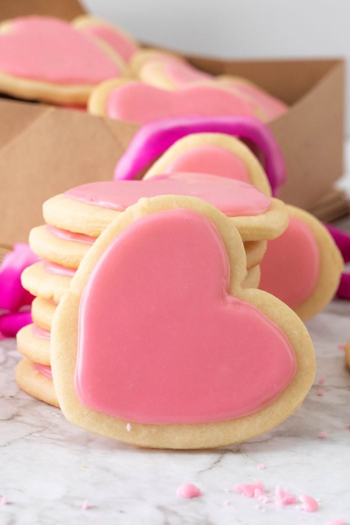 The Kollee Kitchen | Valentine's Day Heart Cookies